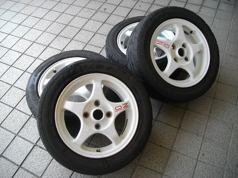OZ Racing - Lan Evo III Genuine OZ/DL15 inch tires and wheels - Nengun ...